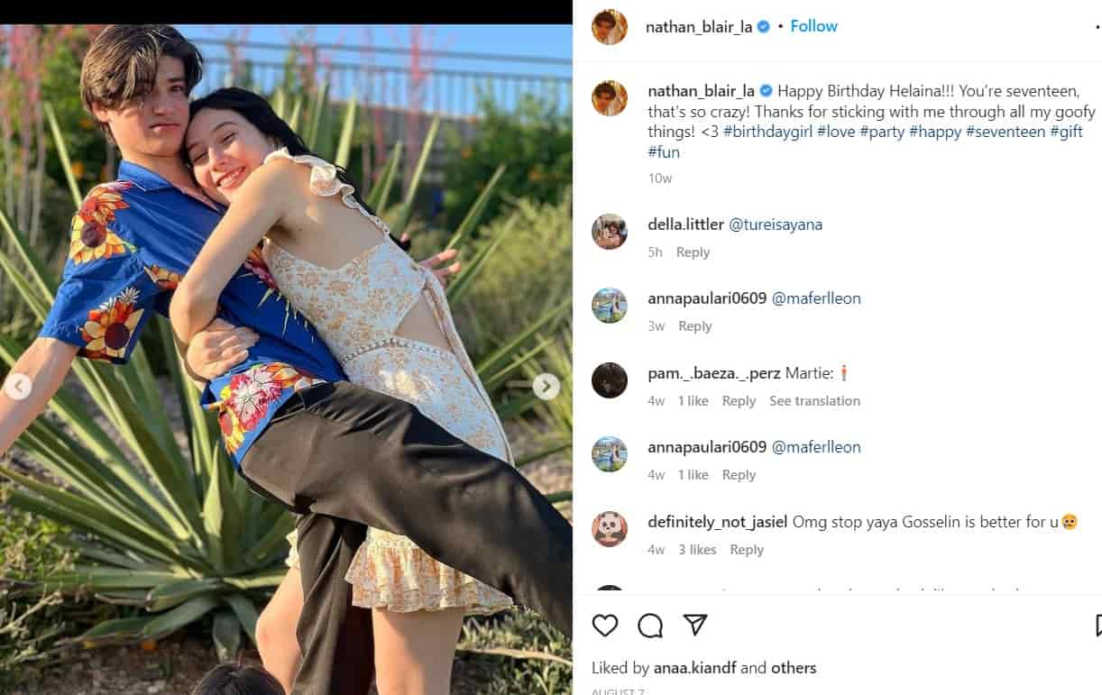 Nathan Blair Bio - Wiki, Age, Parents, Sister, Net Worth, Girlfriend, Dating, Family